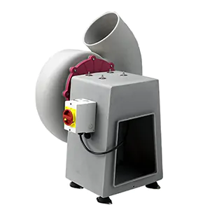 Weatherproof Motor Cowl for Increased Protection of Fan Moto